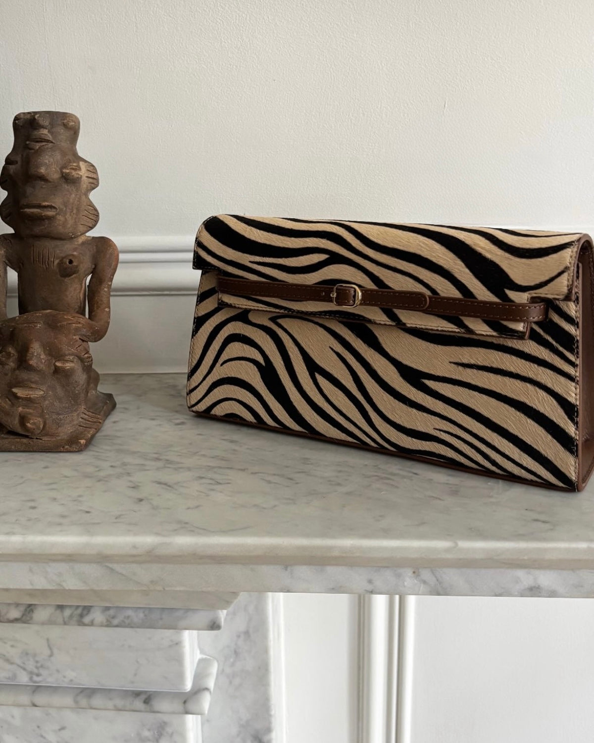 Zebra Shoulder Handbag(Limited edition) - Verafied New York