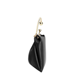 Mini Black Ring Handle Shoulder Bag - Verafied New York
